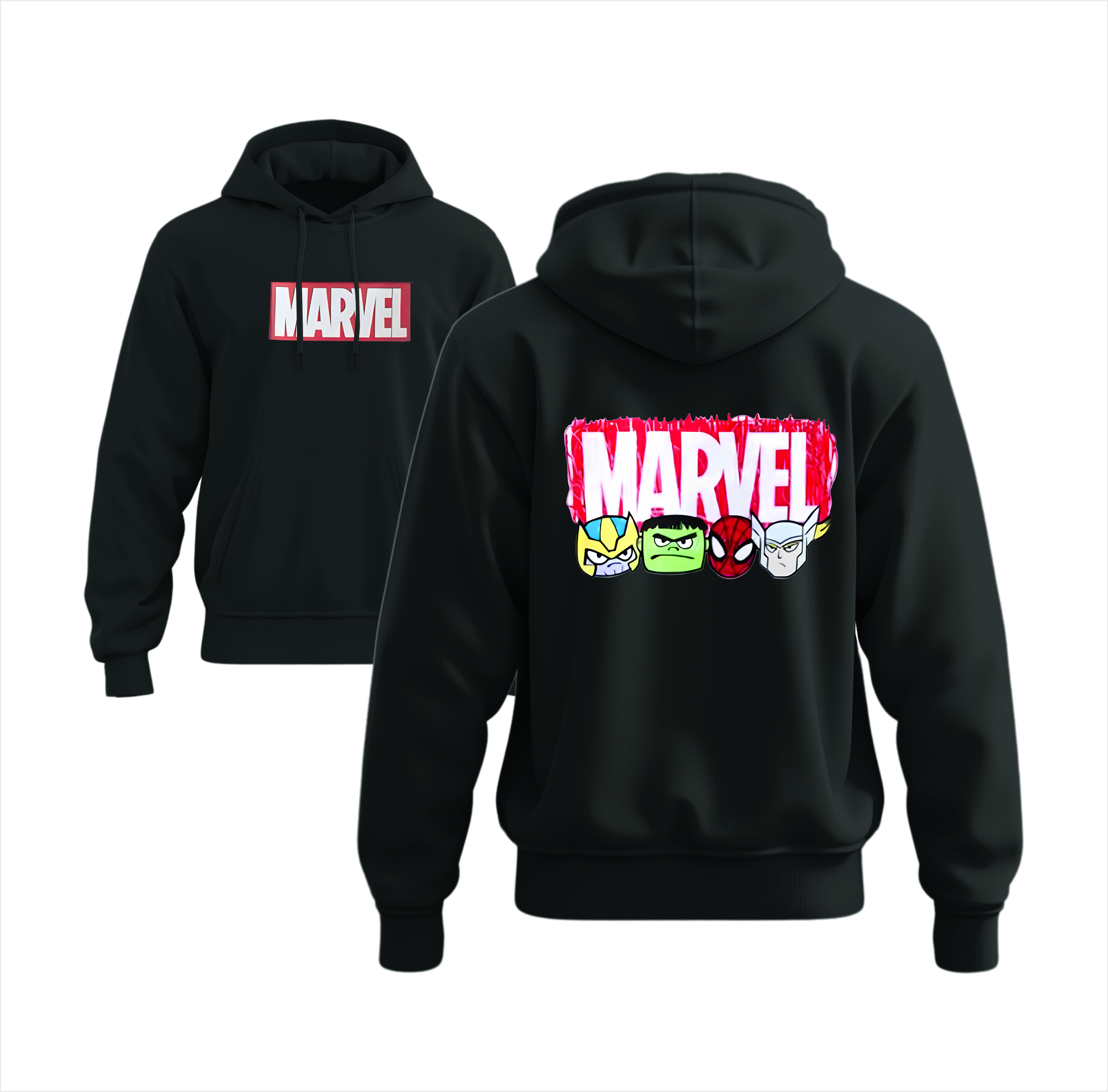Marvel Front & Back Hoodie for Boys – Thread Theory