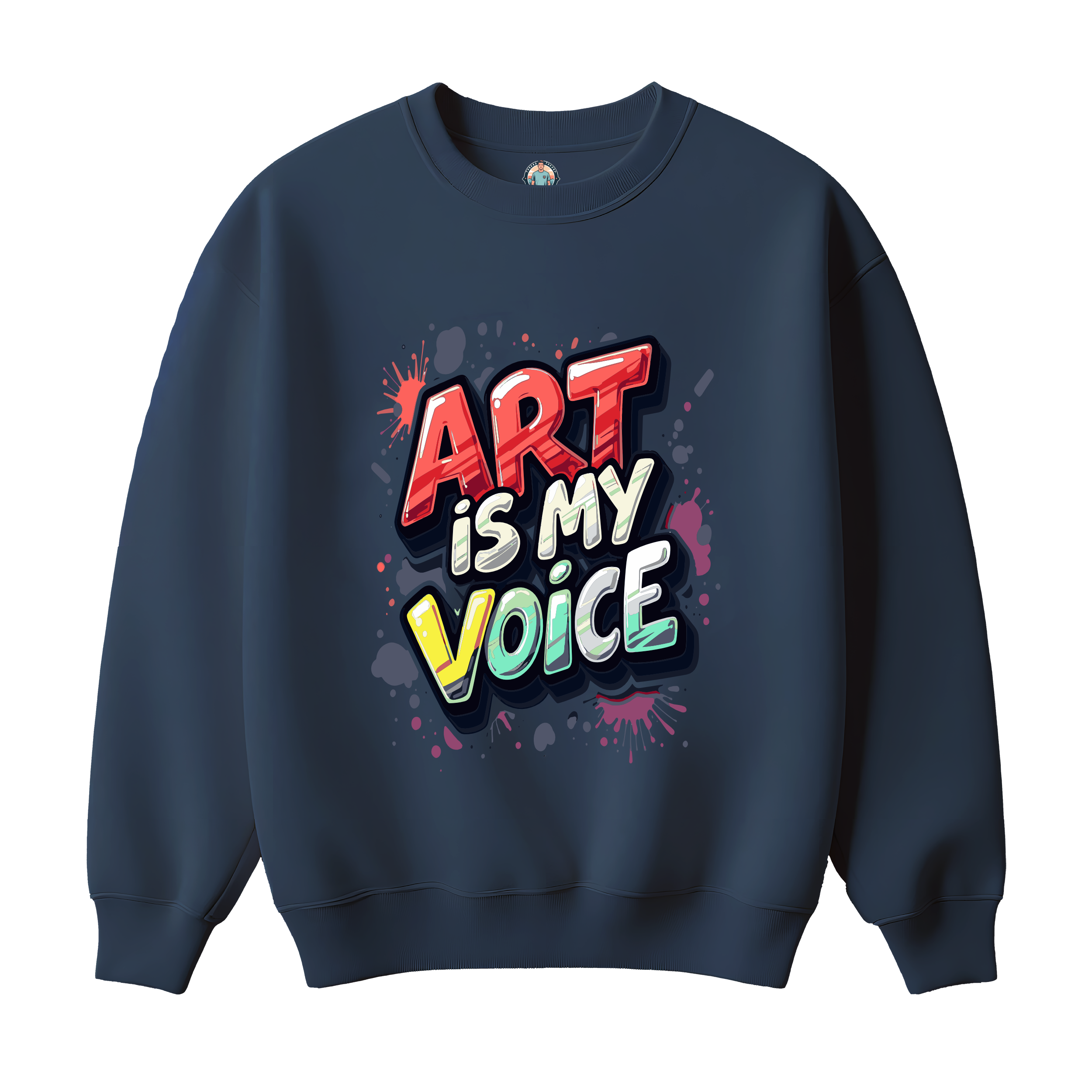 Art is My Voice Graphic Kids Sweatshirt – Thread Theory
